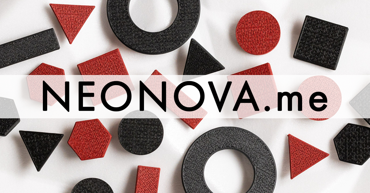 NeoNova.me - lightweight jewelry made with 3D printing technology. – NEONOVA